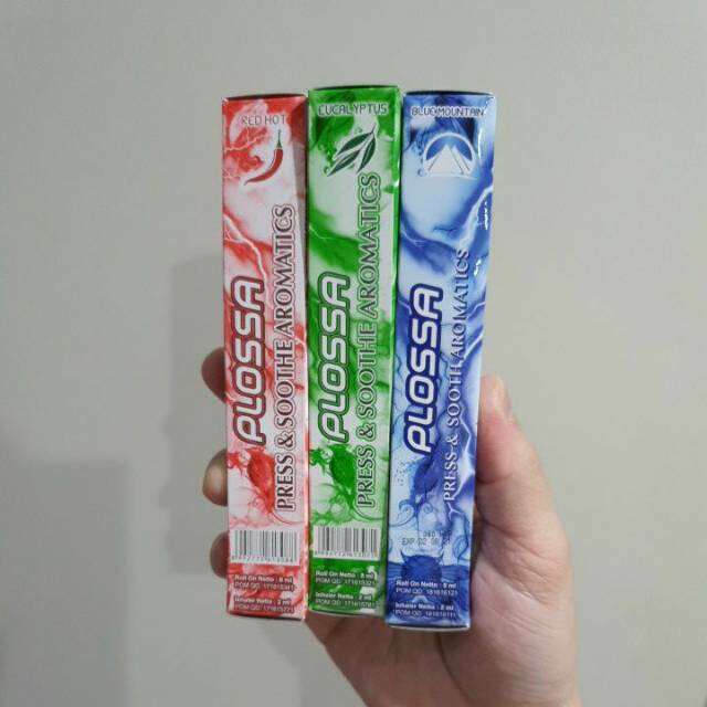 PLOSSA INHALER ROLL ON MINYAK ANGIN PENYEGAR TUBUH DAN MENGOBATI HIDUNG ...