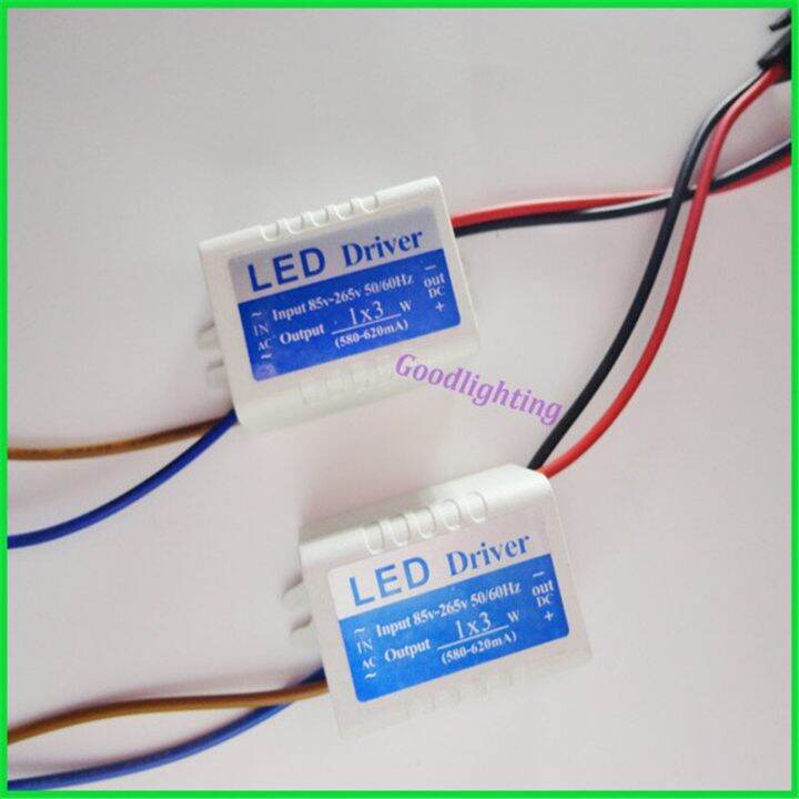 COD 】 jiangyi 1pc Led Driver External 1x3w Ac85-265v Led External ...