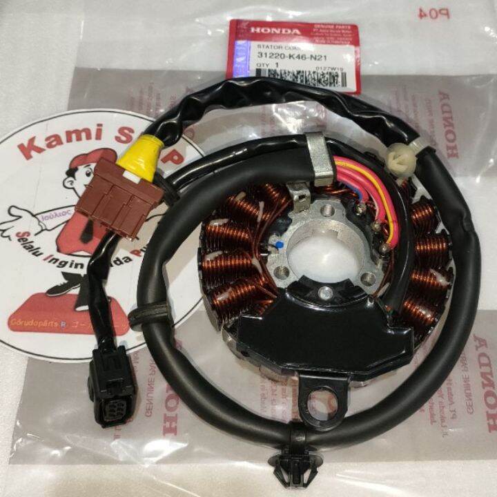 31220-K46-N21 Spool y stator comp + ckp Vario 110 fi ESP LED ORIGINAL | Lazada Indonesia