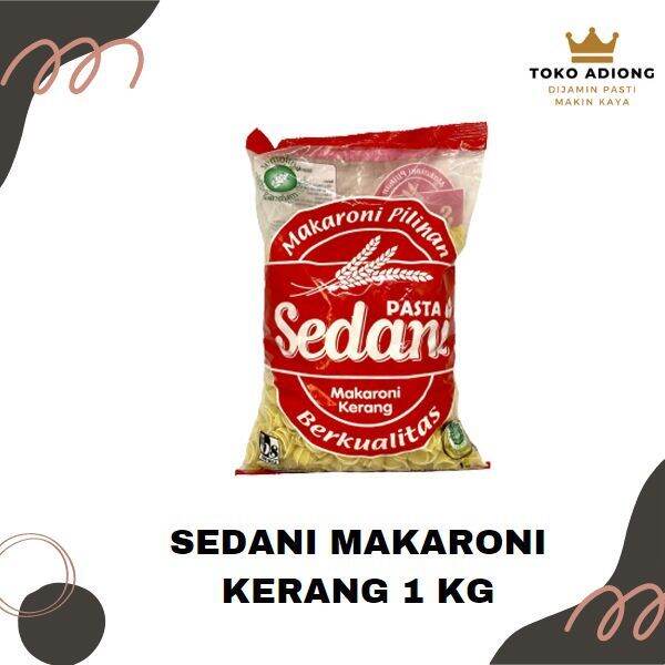 SEDANI - MAKARONI KERANG - 1 KG - PASTA SIAP GORENG - makaroni kerang ...