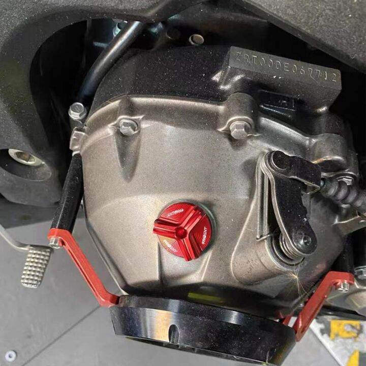 Motorcycle Trident660 Accessorie Aluminum CNC Engine Plug Cap Oil ...