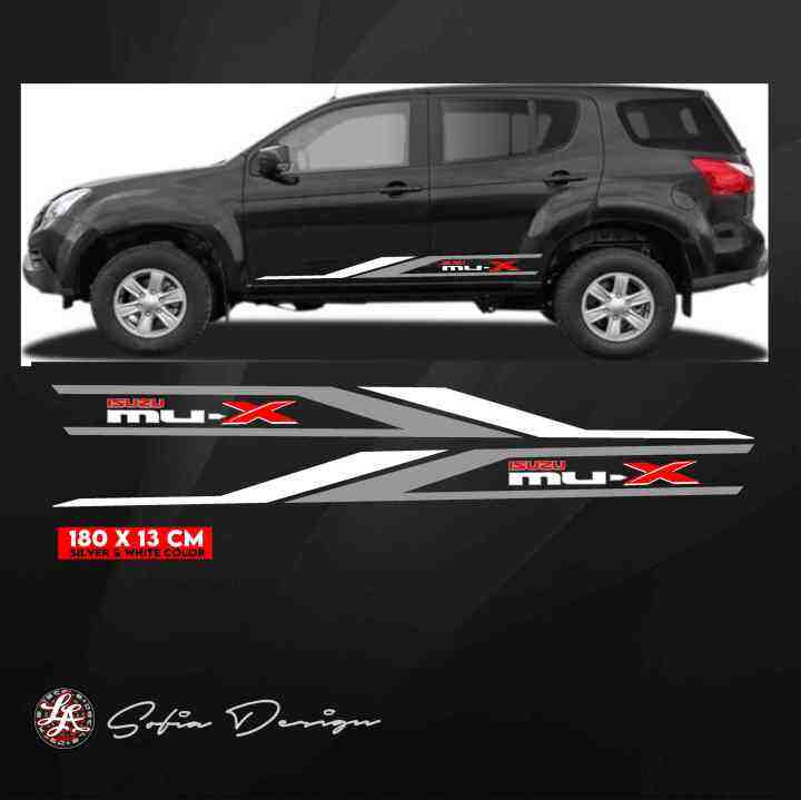 ISUZU MU-X BODY STICKER / CUT OUT VINYL STICKER | Lazada PH