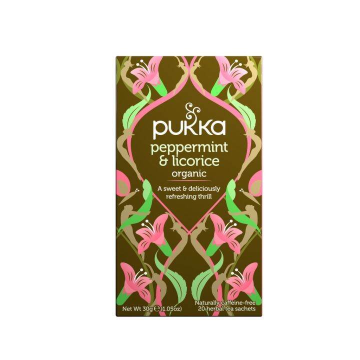 มาแล้วค่า📌ชา PUKKA Organic Herbal Tea Peppermint & Licorice ชาสมุนไพรออ ...