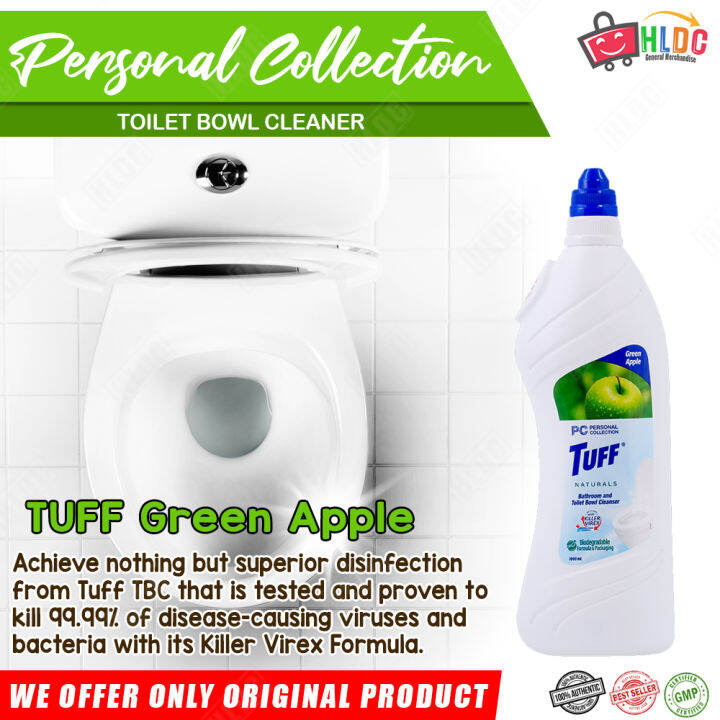 Personal Collection Tuff Naturals Bathroom & Toilet Bowl Cleanser Green ...