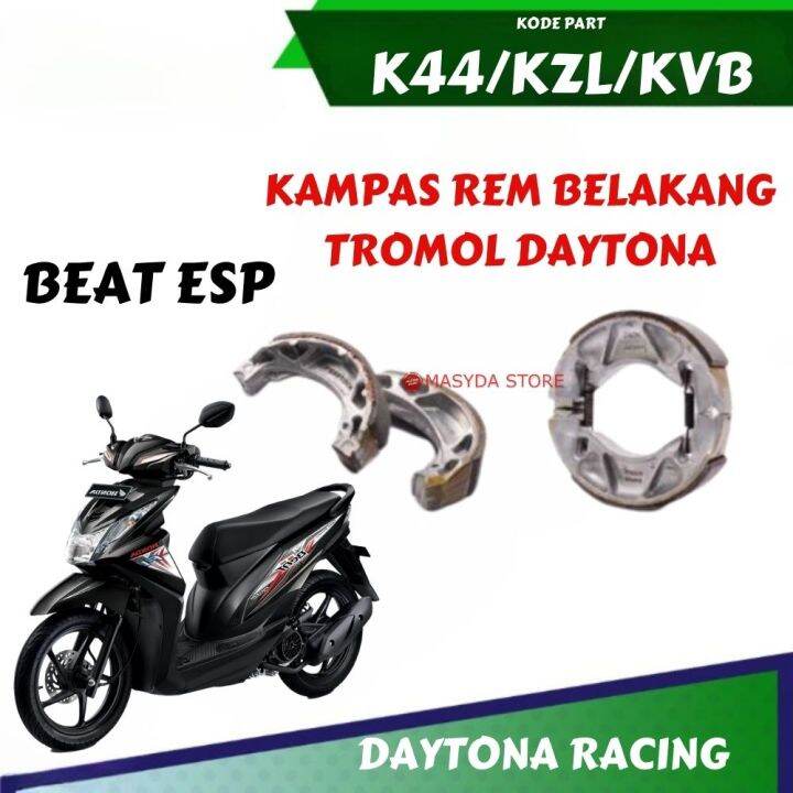 KAMPAS REM BELAKANG TROMOL DAYTONA BEAT ESP 5059 | Lazada Indonesia