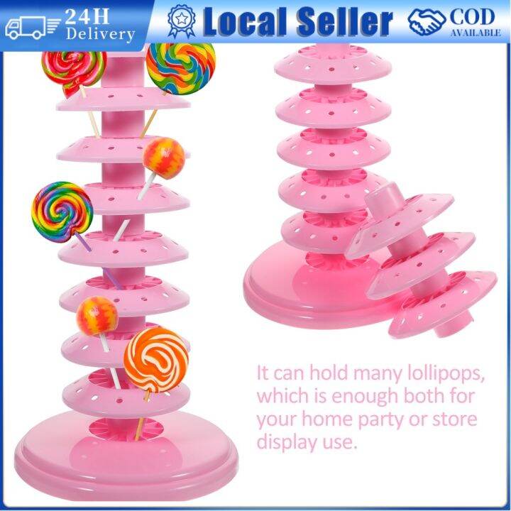 10 Layer Lollipop Stand Holder Lolipop Candy Storage Bracket For Party ...