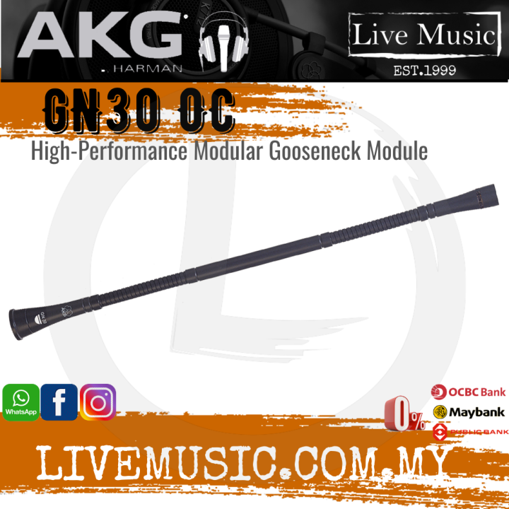 AKG GN30 OC High-Performance Modular Gooseneck Microphone Module (GN-30 / GN 30) | Lazada