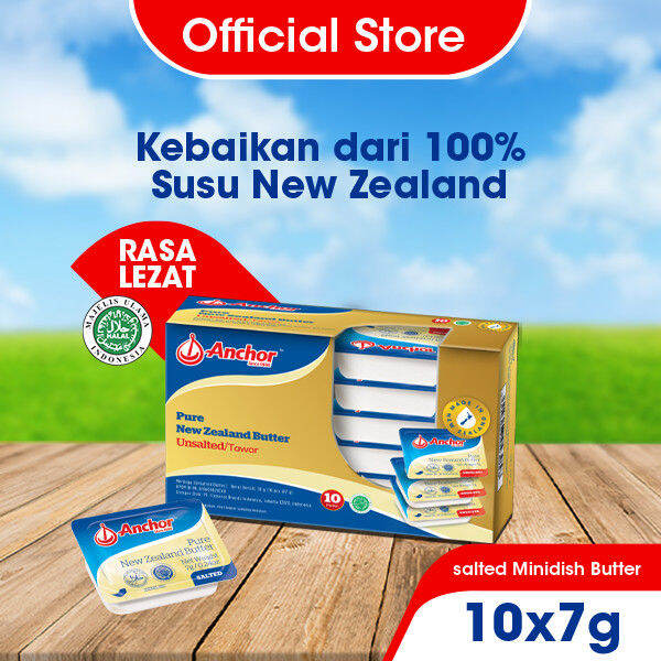 Anchor Minidish Mentega (Butter) Salted 10 x 7g | Lazada Indonesia