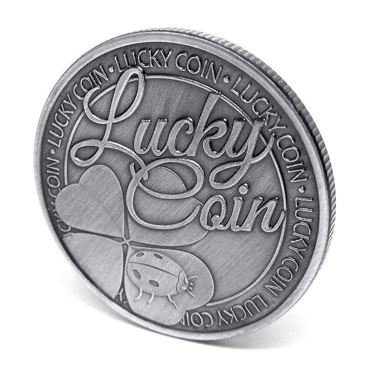 9 Different Four-Leaf Clover Lucky Coin Love Tokens Marriage Memorial ...