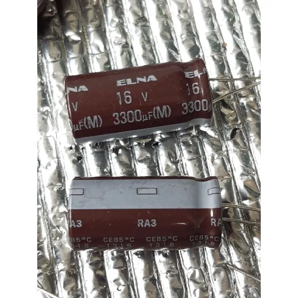 ⭐⭐⭐ส่งฟรี [ตรงปก] Elna RA3 3300uf 16v capacitor ตัวเก็บประจุ ...