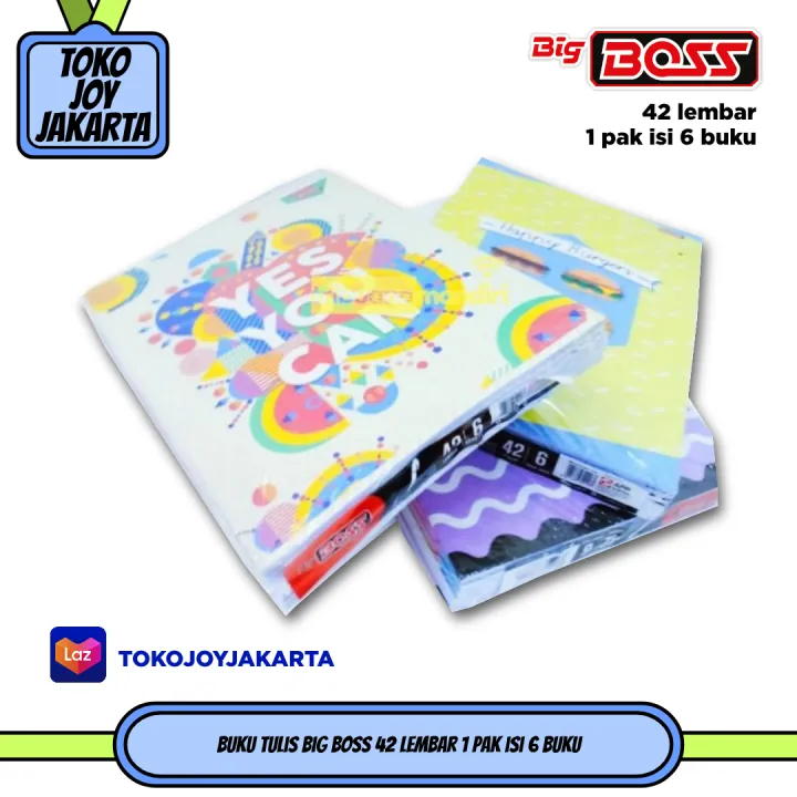 BB42 BUKU Big Boss 42 lembar 42lembar / Buku Campus Kampus | Lazada ...