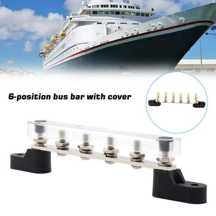 Durable Bus M6 Bar 100A Straight Line Single Busbar DC48 Heat ...