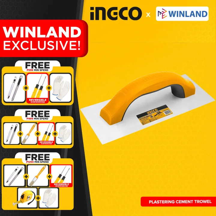 INGCO by Winland Plastering Cement Trowel HPT231025 | Lazada PH