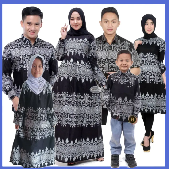 Seragam Batik Keluarga Batik Couple Batik Prada Perak Batik Kantor Batik Modern Murah