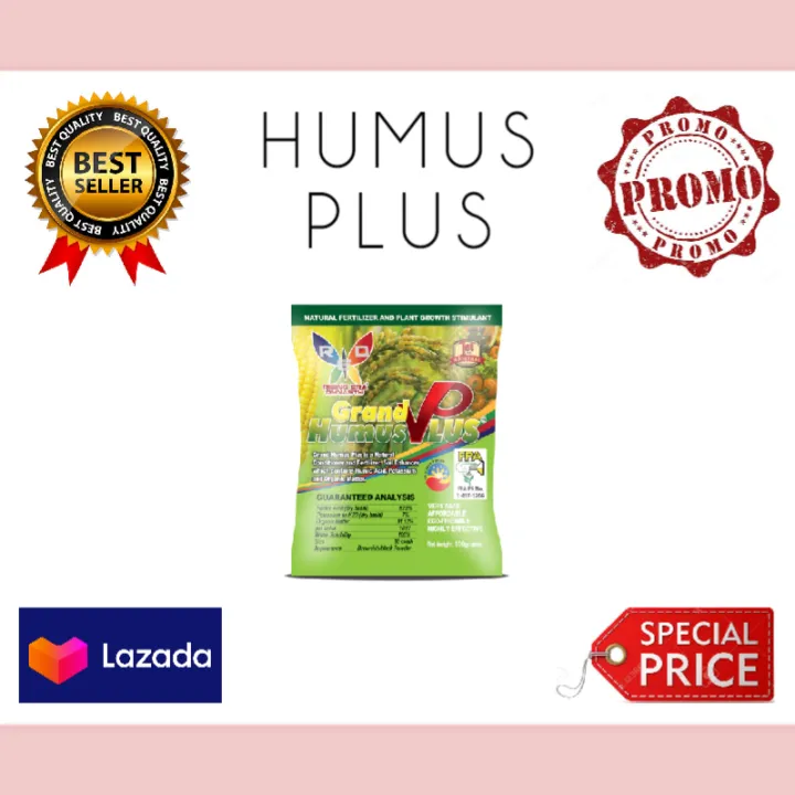 GRAND HUMUS PLUS l ORGANIC CONDITIONER AND FERTILIZER WITH FREE 3 PACKS ...