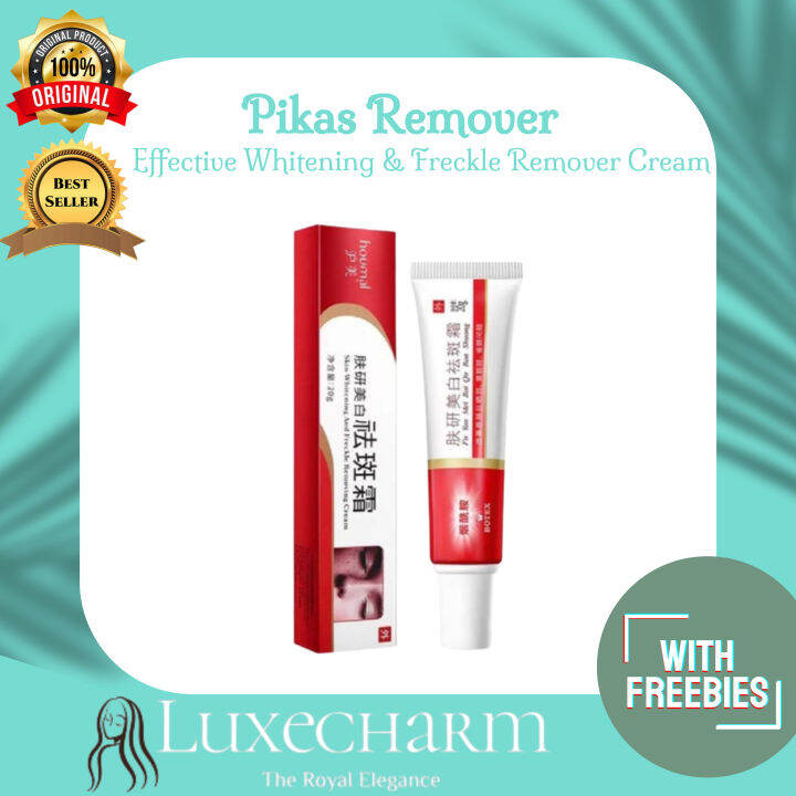 LUXECHARM ORIGINAL PEKAS REMOVER Effective Whitening & Freckle Remover ...