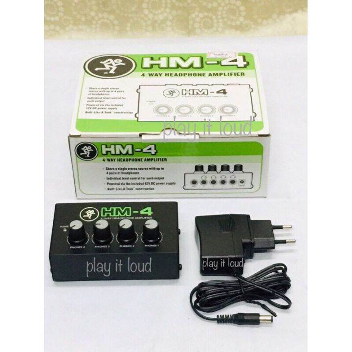 MACKIE HM-4 (4-WAY) HEADPHONE AMPLIFIER | Lazada PH