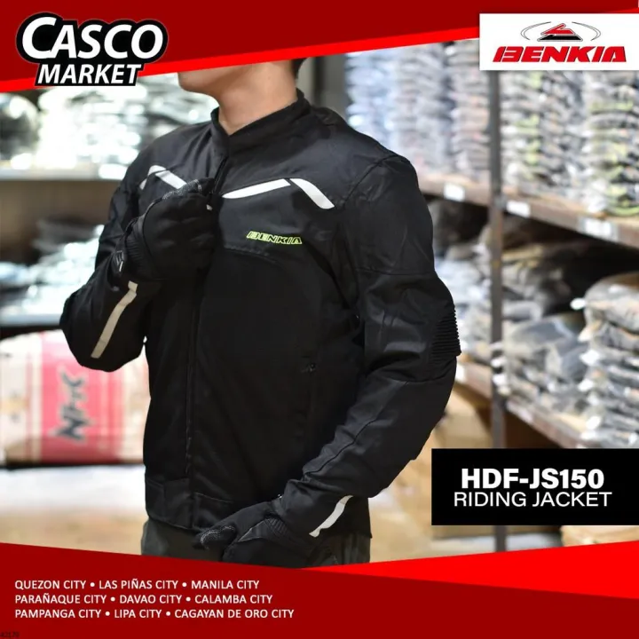 BENKIA HDF JS150 MOTO JACKET MOTOR CYCLE MOTOGEAR (MEN'S FIT) | Lazada PH