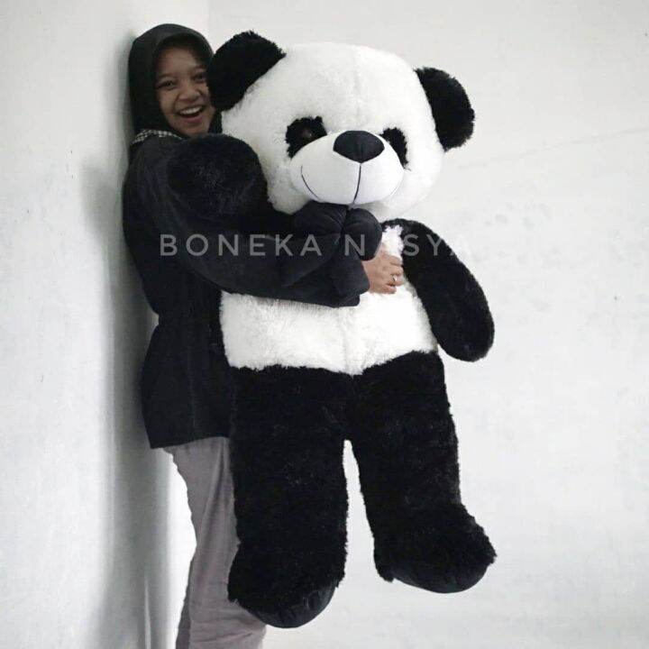 Boneka panda berdiri jumbo super chosy ukuran 90 cm | Lazada Indonesia