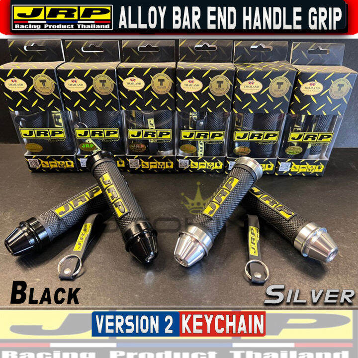JRP Alloy Bar End Handle Grip With Free Keychain Version 2 Original CNC ...