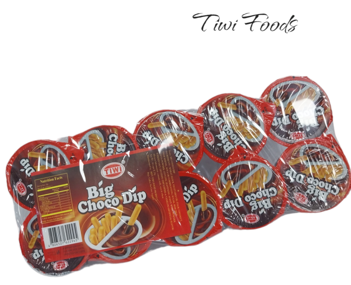 Tiwi Big Choco Dip 10 pcs | Lazada PH