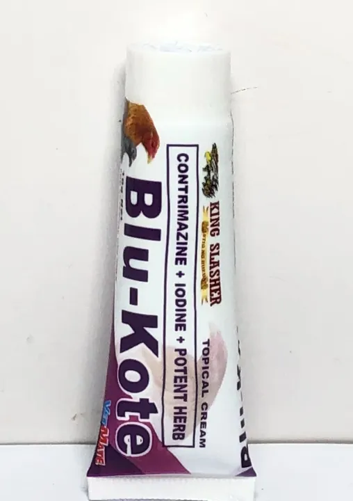 [CLR AGRIVET] BLU-KOTE anti viral cream for gamefowl/ BLU KOTE/ Wound ...