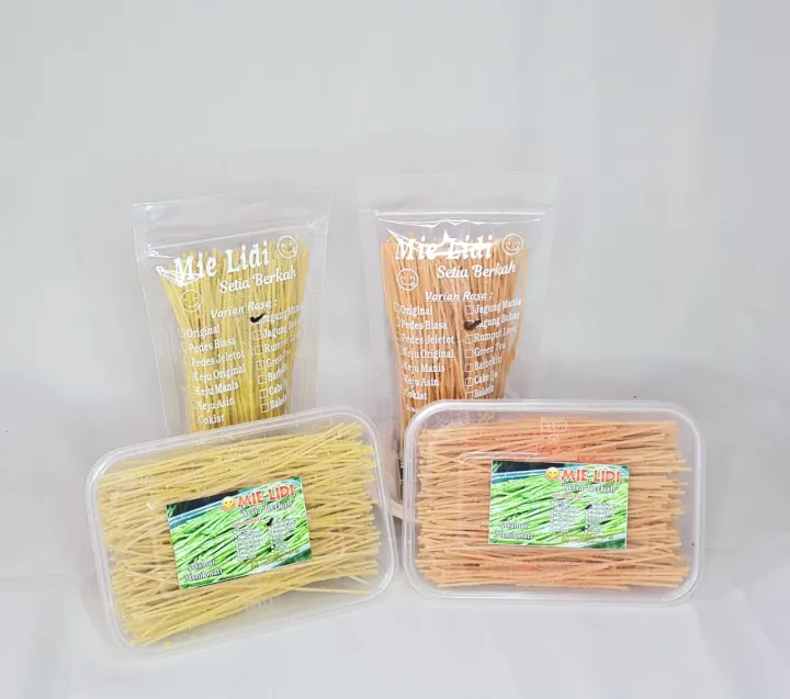 Mie Lidi Varian Rasa Jagung Manis Jagung Bakar Ukuran 120gr dan Box 500ml | Lazada Indonesia