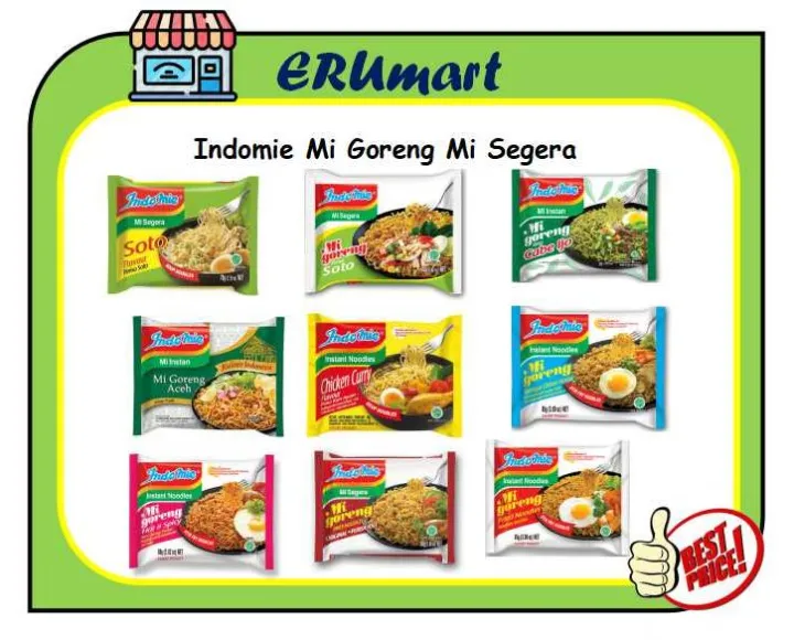 Indomie Instant Noodle Loose Pack Mix & Match Mi Goreng Mi Segera | Lazada