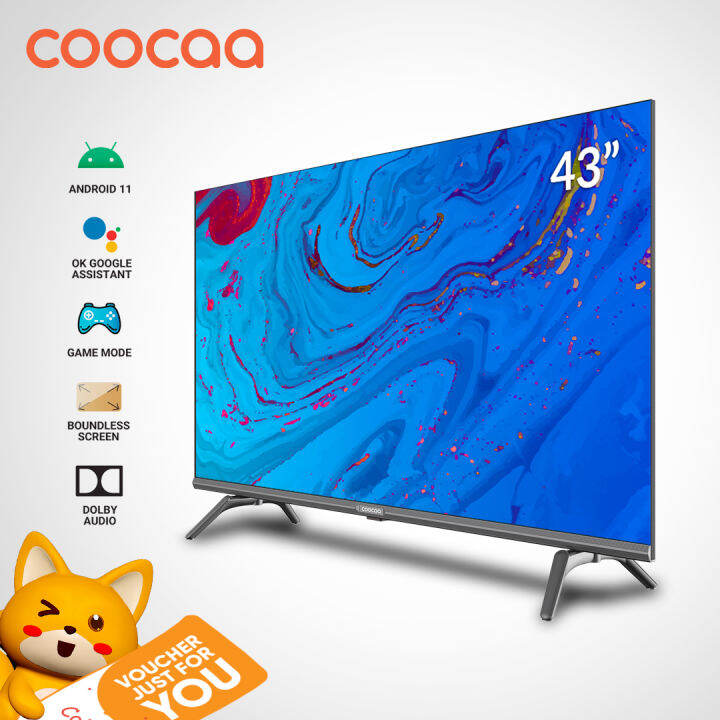 43 Inch [43S7G] COOCAA - Smart Android 11, Flicker Free, Netflix ...