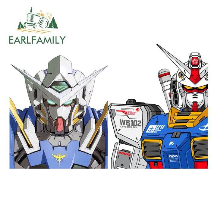 EARLFAMILY 13เซนติเมตรสำหรับกันดั้มสติกเกอร์รถกันน้ำสร้างสรรค์ D Ecals ...