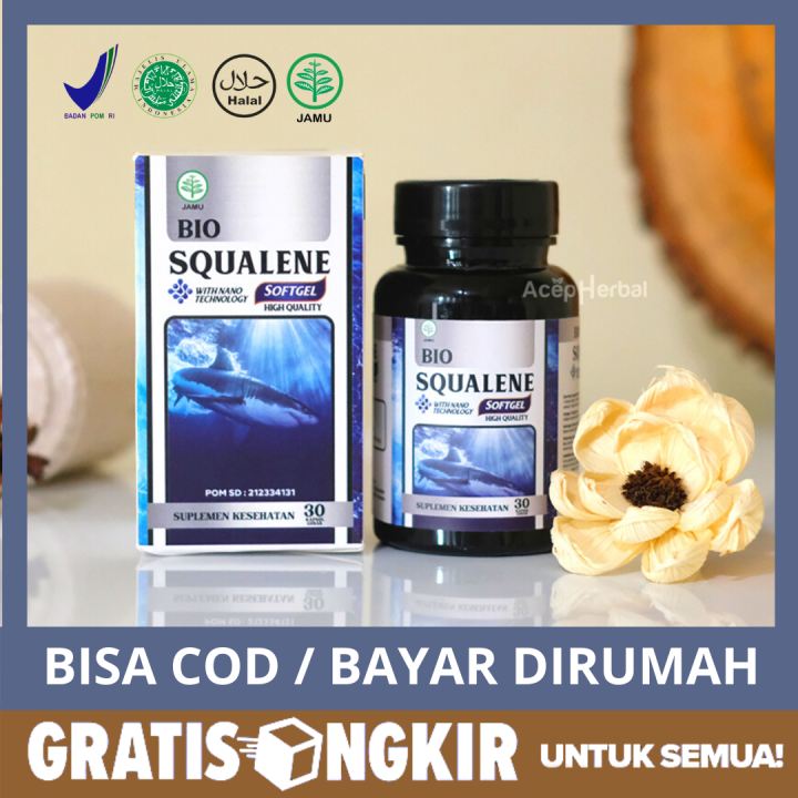 Bio Squalene Ekstrak Minyak Hati Ikan Hiu 100% | Lazada Indonesia