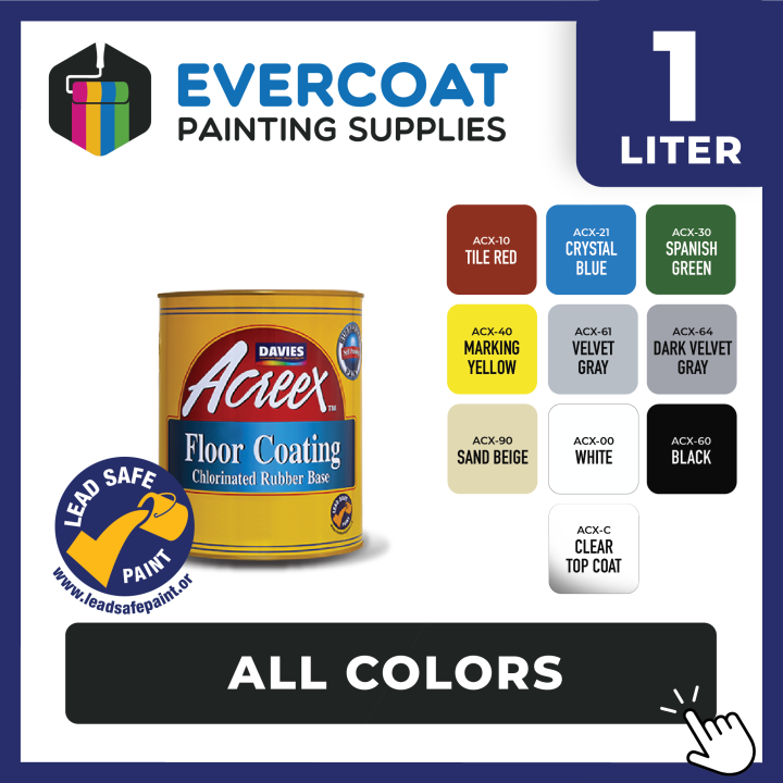 Davies Paints Acreex Floor Paint 1-Liter | Lazada PH