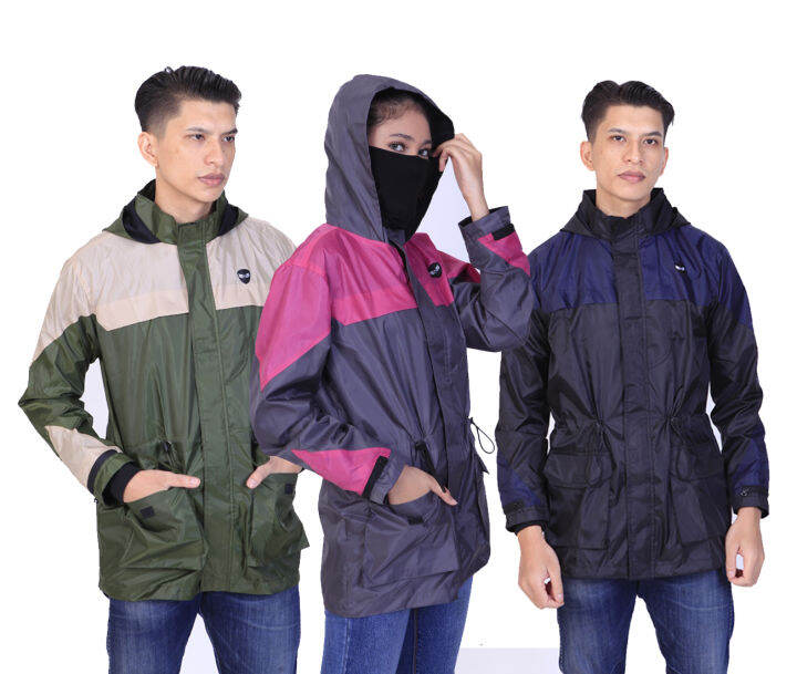 Jaket Pelindung Diri JPD Fobdg Bahan Waterproof Anti Air Unisex ...