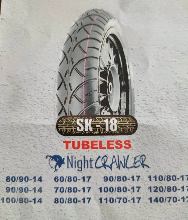 BAN PRIMAX SK 18 RING 14 UKURAN 90/90 TUBELESS | Lazada Indonesia