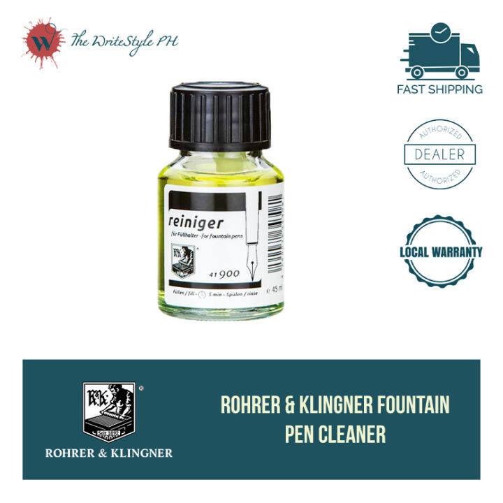 Rohrer & Klingner Reiniger Fountain Pen Cleaner [45ml] | Lazada PH