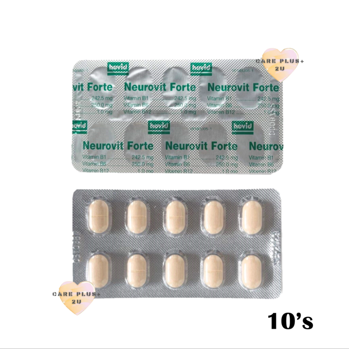 Neurovit Forte Tablet (10's/strip) | Lazada