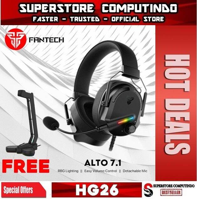 Fantech ALTO 7.1 HG26 RGB Headset Gaming Multiplatform | Lazada Indonesia