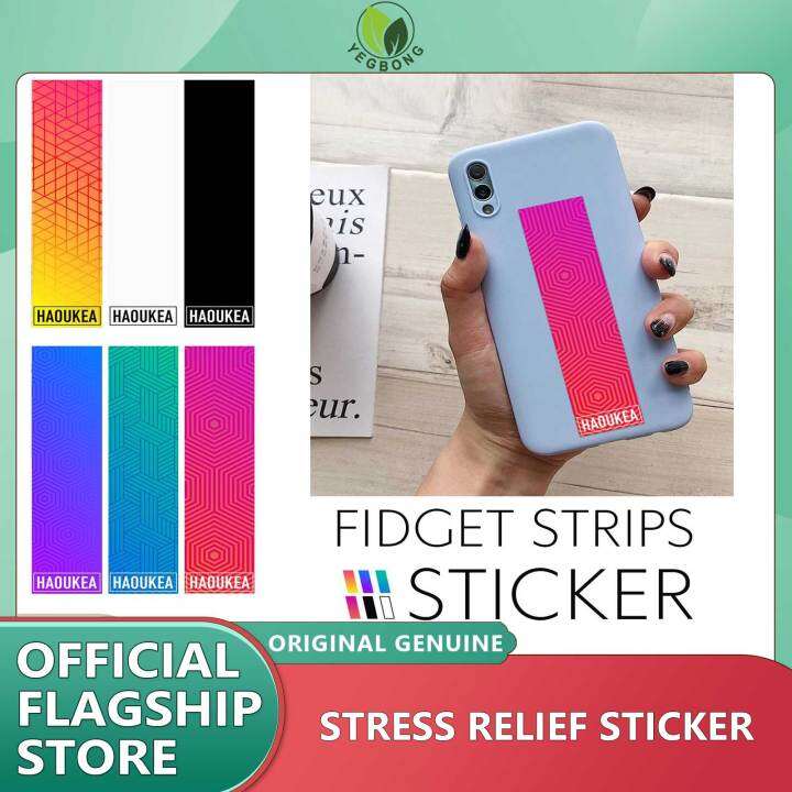 Yegbong Anxiety Reducing Sticker DIY Phone Back Decals Pressure Relief ...