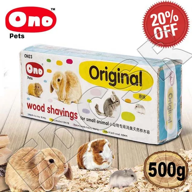ONO Pets Wood Shavings for Small Animals (Original Scent) - 500g ...
