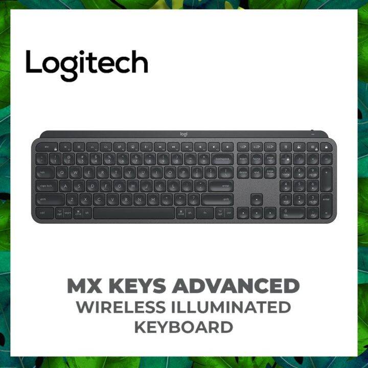 Logitech MX KEYS Advanced Wireless Illuminated Keyboard | Lazada PH