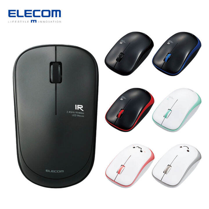 ELECOM Mouse Wireless (Receiver Included) M 3-button IR Sensor Power ...