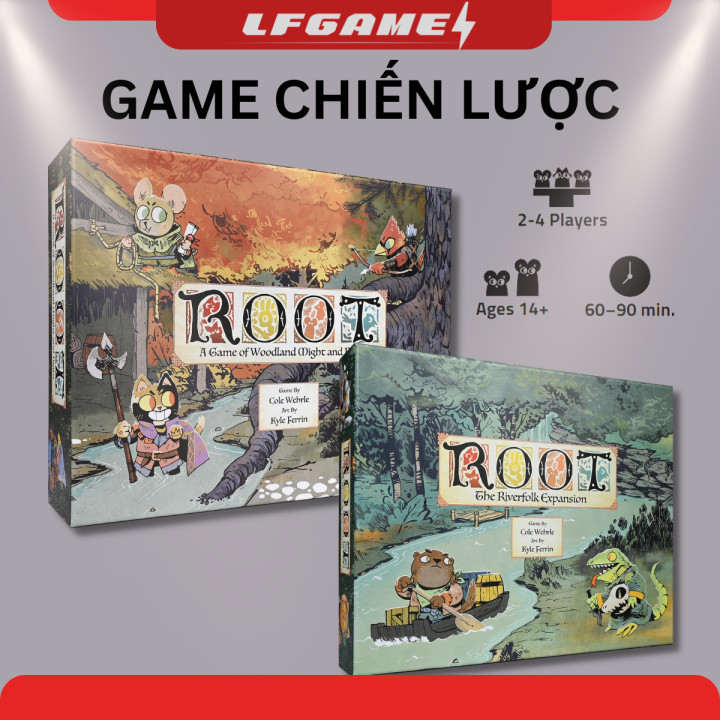 Bộ Board Game ROOT | Bộ trò chơi Root - Khu Rừng Hỗn Loạn (Gốc + mở ...