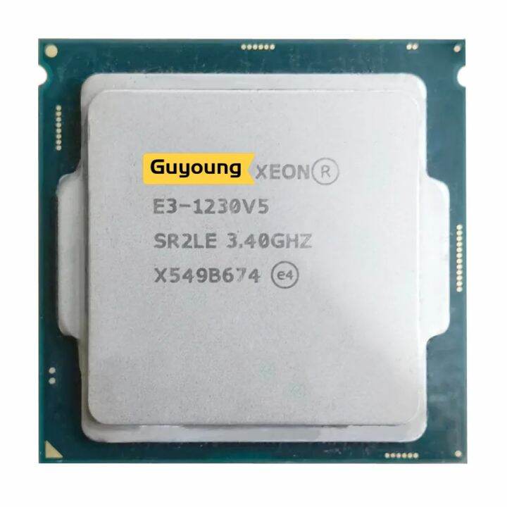 Yzx Xeon E3 1230v5 E3 1230 V5 E3-1230 V5 E3-1230V5 CPU 3.40GHz lõi tứ ...