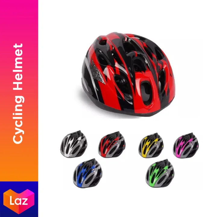 Ready Stock Bicycle Helmet Adult Cycling basikal Safety Head Protector ...