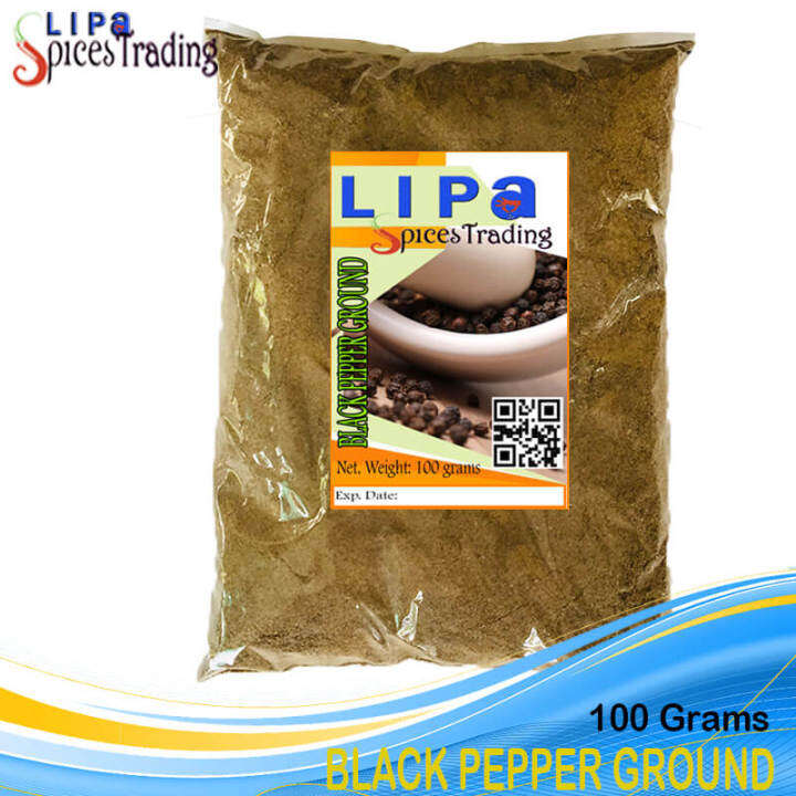 Lipa Spices Trading Black Pepper Powder / Ground Pure Pamintang Puro ...