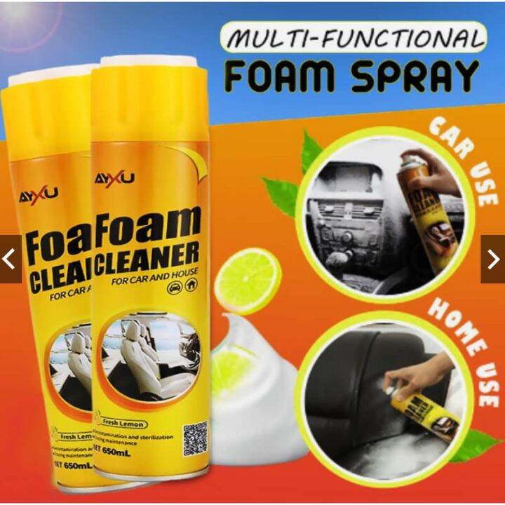 [BUY1TAKE1] MULTI-PURPOSE CAR INTERIOR FOAM CLEANER | Lazada PH