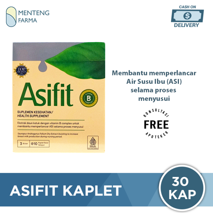 Asifit 30 Kaplet - Melancarkan Produksi ASI | Lazada Indonesia