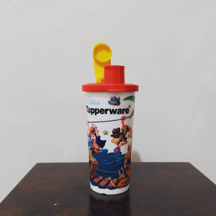 TUPPERWARE FUN TUMBLER 350 ML / BOTOL MINUM ANAK / BOTOL MINUM KARAKTER ...