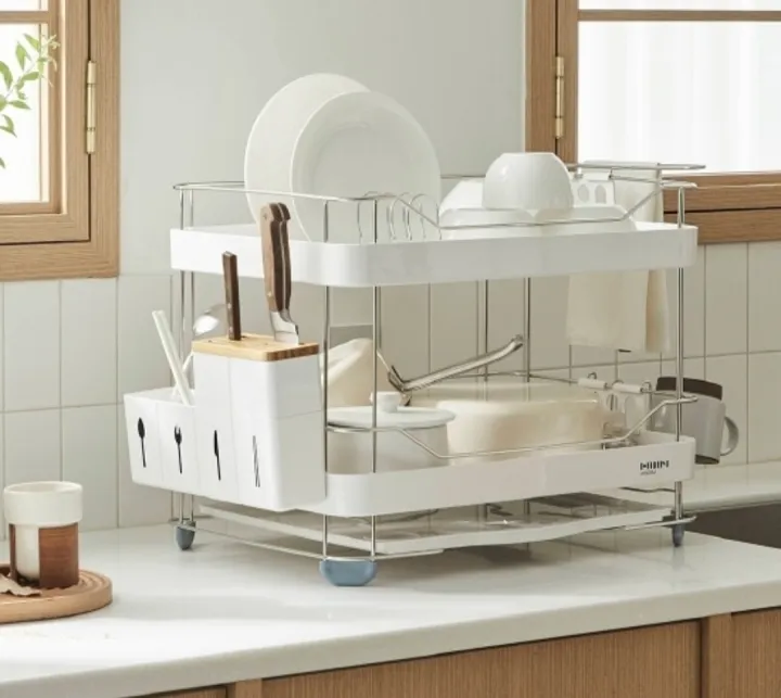 Hanssem New Wide System Dishwasher Drying Rack 2tier | Lazada PH