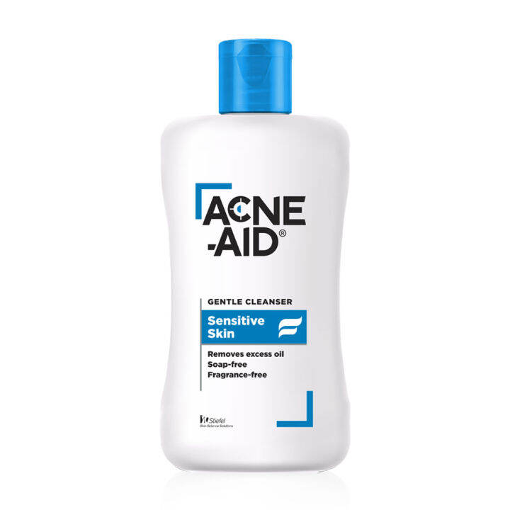ACNE-AID GENTLE LIQUID Sensitive Skin 100 ml สำหรับผิวแห้ง-ผิวผสมบอบบาง ...